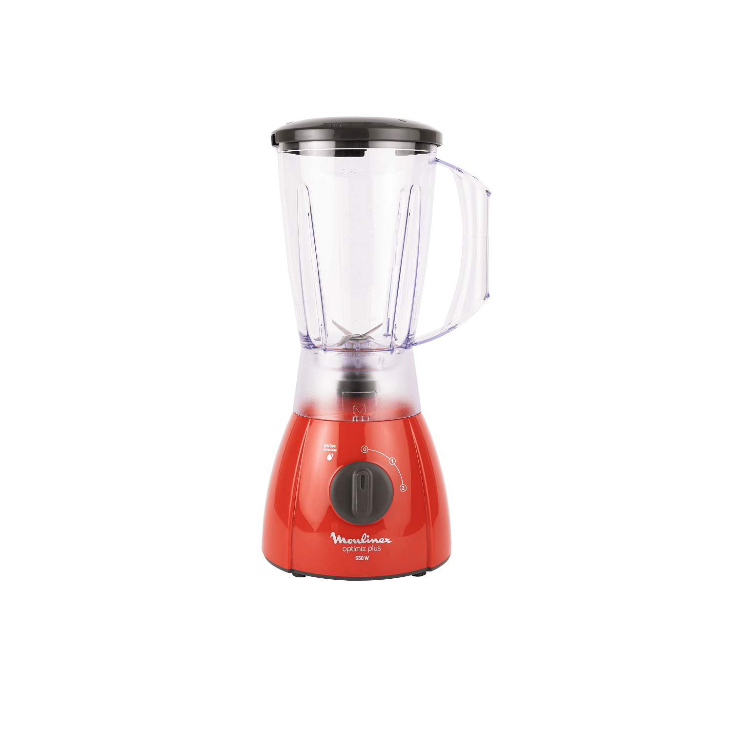 Licuadora Optimix Plus Roja 550W-Moulinex